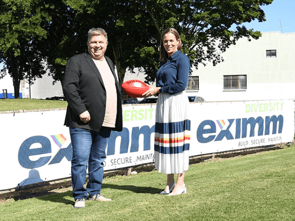 Eximm has partnered with AFL Qld to celebrate Pride Round in 2021 - Eximm
