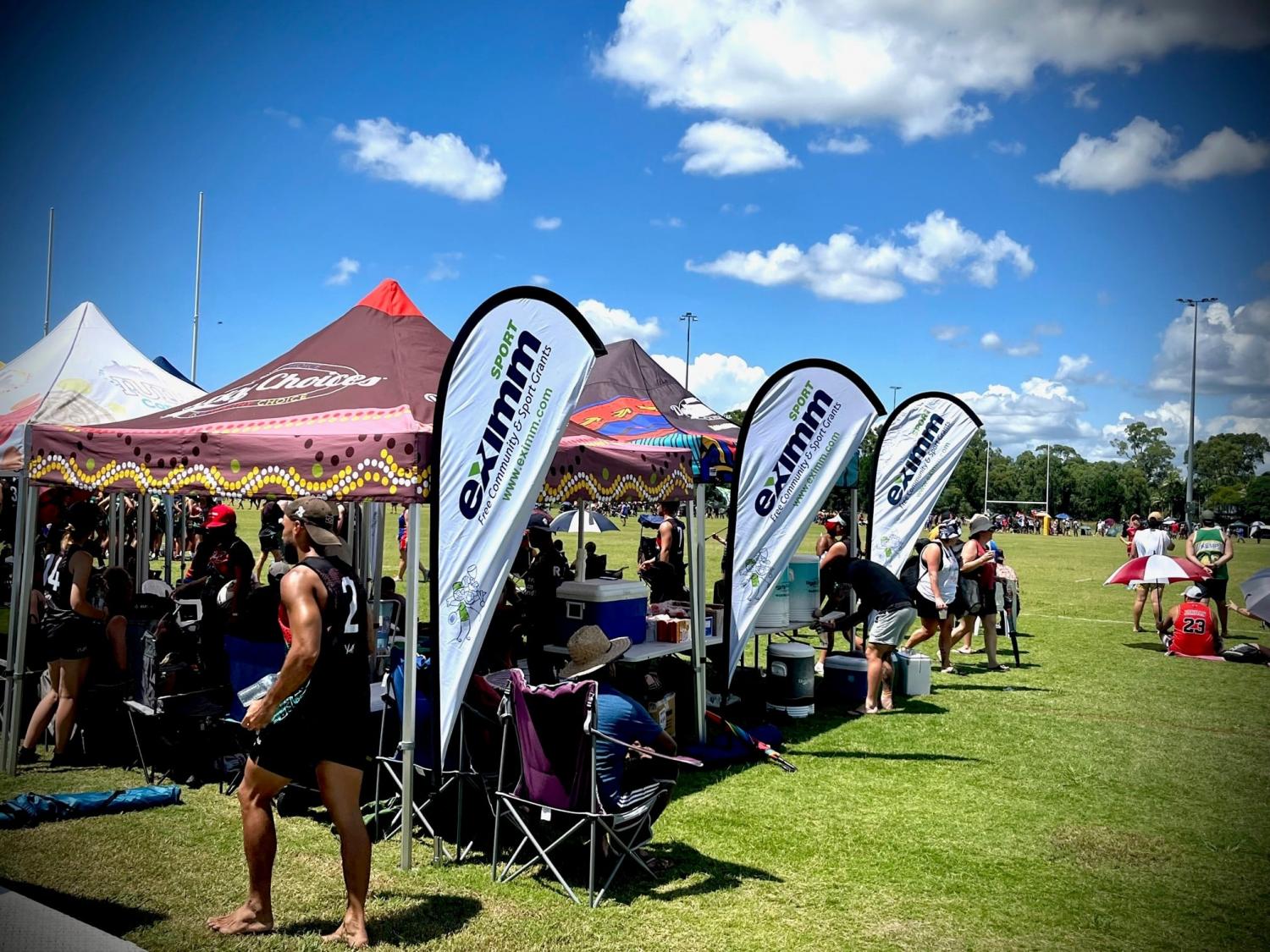 Eximm proud sponsors of the QLD Indigenous Touch Football Team - Eximm